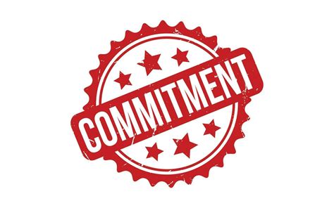 red commitment rubber stamp seal vector 25381540 vector art at vecteezy