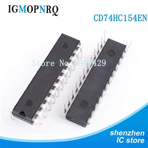 5pcs cd74hc154en dip24 cd74hc154 74hc154 encoder decoder multiplexer