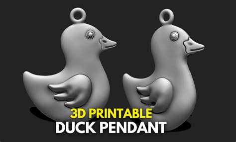 🦆 Duck Stl File For 3d Printing Printable 3d Design Diy 3d Print・ 3d