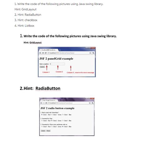 Solved Write The Code Of The Following Pictures Using Chegg