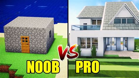 MINECRAFT NOOB VS PRO Parte YouTube