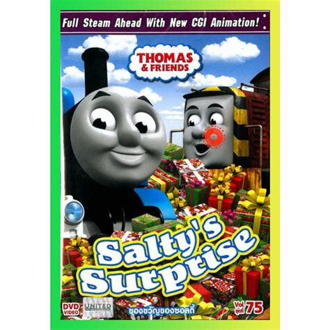 New Dvd Thomas And Friends Vol75 Salty S Surprise โธมัสยอดหัวรถจักร ชุด