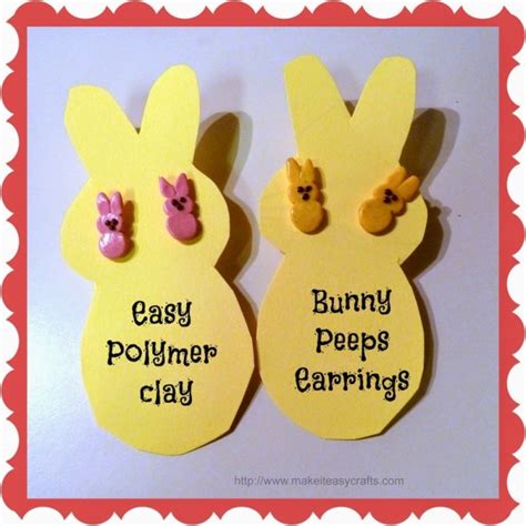 Tutorial Make Clay Bunny Peeps Polymer Clay