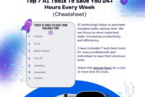 top 7 ai tools to save you 24 hours every week anish singh walia