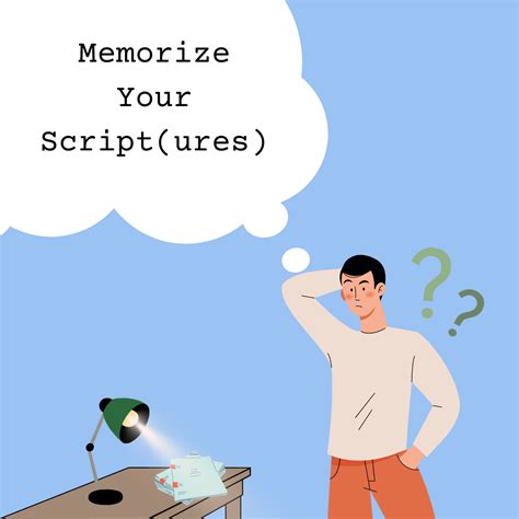 Memorize Your Script Ures — Renew York