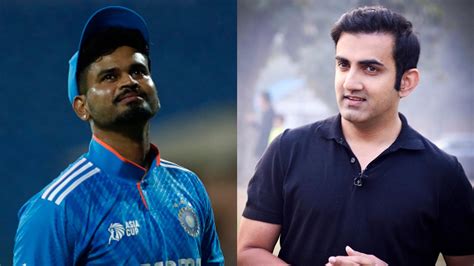 Cwc 2023 “iyer Wont Be Part Of The World Cup Squad” Gautam Gambhir Blasts Nca For Clearing