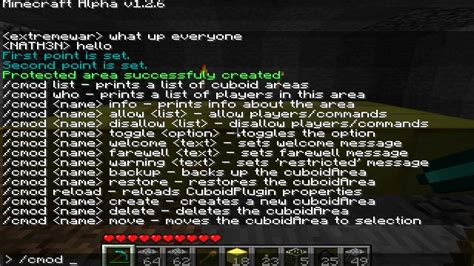 Minecraft Cuboid Tutorial Protection Youtube