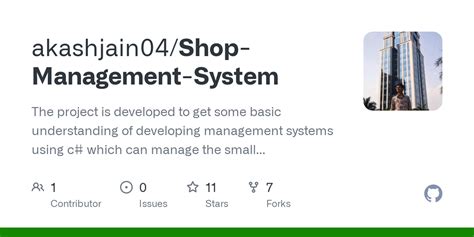 GitHub Akashjain Shop Management System The Project Is Developed To Get Some Basic