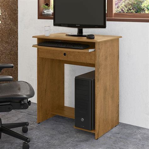 Mesa Computador Freijo 1 Gaveta Pontofrio