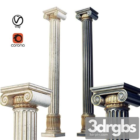 Classic Column 02 3dsky Decor Helper