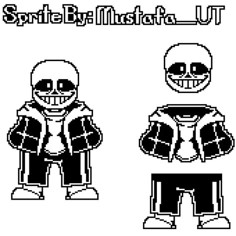 Sans Sprite By Mustafaut On Deviantart