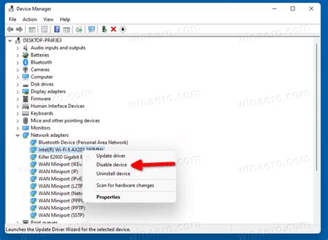 How To Disable A Network Adapter In Windows 11
