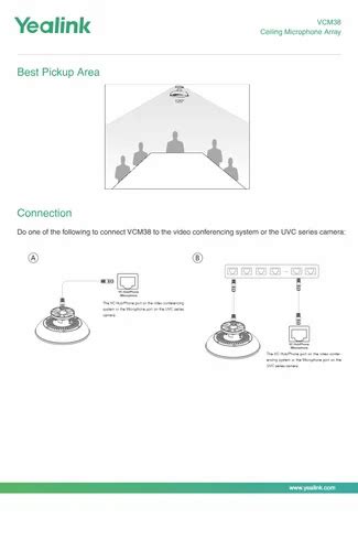 Yealink Vcm38 Ceiling Mounted Microphone Array At Rs 71500 Video Conferencing System In Mumbai