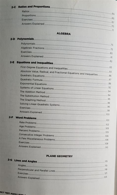 Us Sat Math Level 1 Hobbies And Toys Books And Magazines Assessment