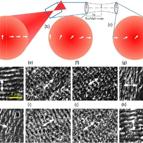 Polarization Distribution A Immediately After The Beam Modulator B