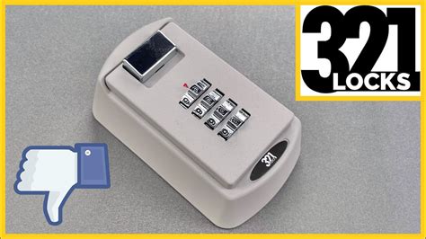 [1389] Opened Faster Without Combination 321 Locks Key Lockbok Bosnianbills Locklab