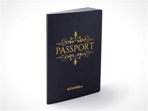 Passport Book Mockup The Complete Collection Adazing