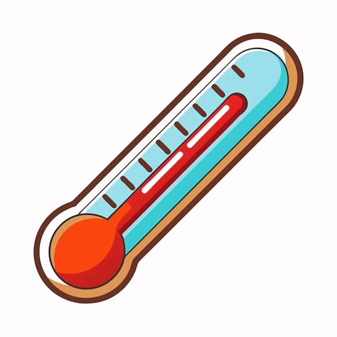 Thermometer Icon Illustration Temperature Scale Symbol Warm Cold Illustration Premium Ai