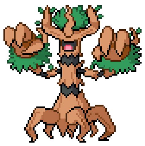 Trevenant Pixel Art Maker