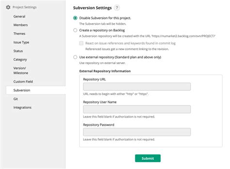 Backlog 101 Subversion Faqs And Technical Support Nulab