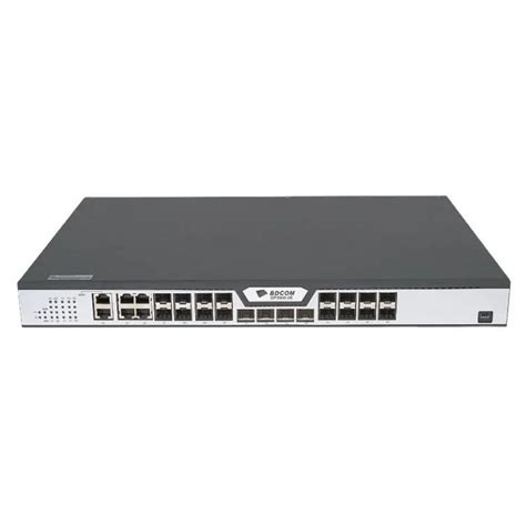Bdcom P3616 2te 16 Port Epon Olt 2 Port 10g Uplin Layer3 Gepon Optical Line Terminal Cortina