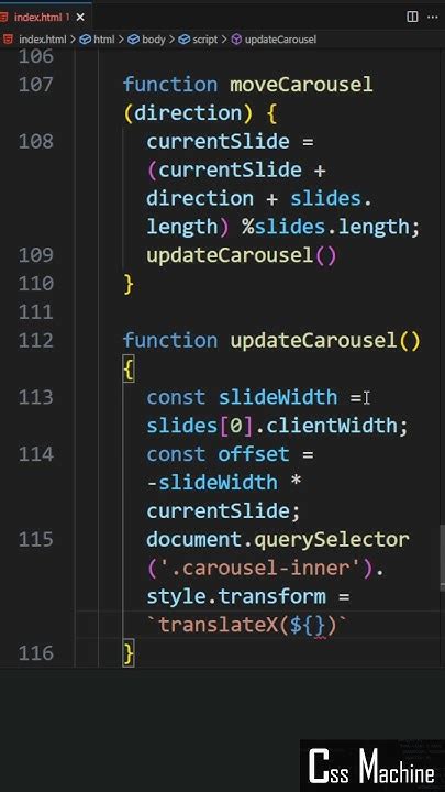 How To Make A Carousel With Css Como Fazer Um Carrosel Com Css Css Html Trending Shorts