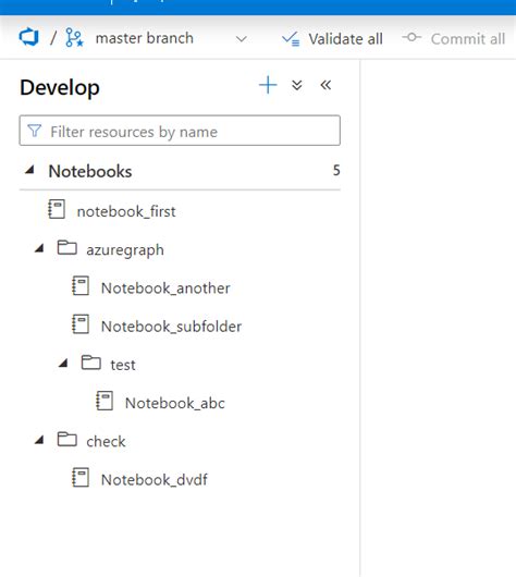 synapse repository folder structure not in sync with ado folder