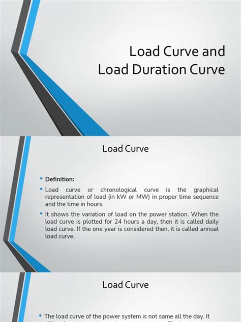 Load Curve And Load Duration Curve Analysis Pdf Watt Power Station