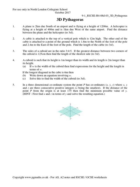 3d Pythagoras Pdf