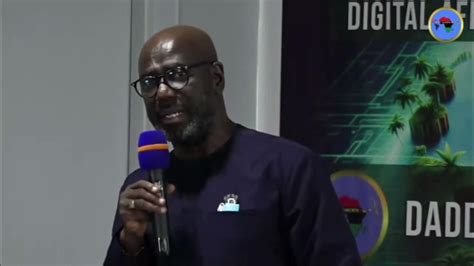 Akwasi Awuah Ababio Director Of Diaspora Affairs Explaining How The