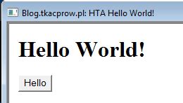 Like VBA You Will Love HTA HTA Example Using VBS Analyst Cave