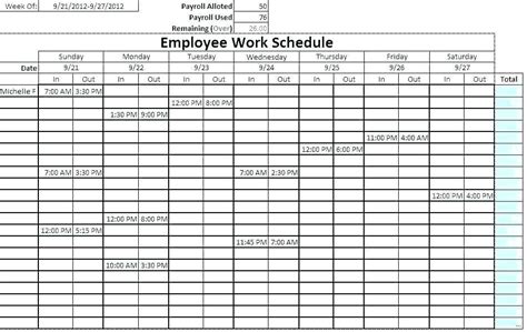 15 Creating Class Rotation Schedule Template With Class Rotation