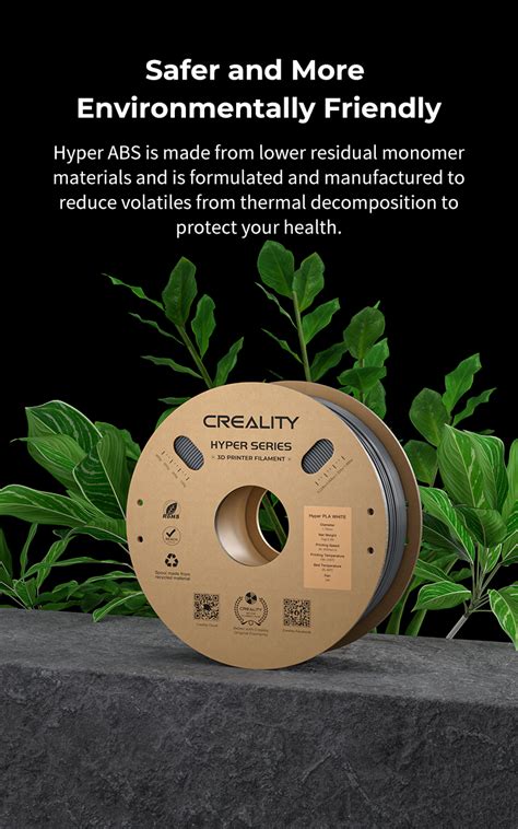 Creality Hyper Abs Filament Gri 1 75mm 1kg Fiyatları Ve Özellikleri