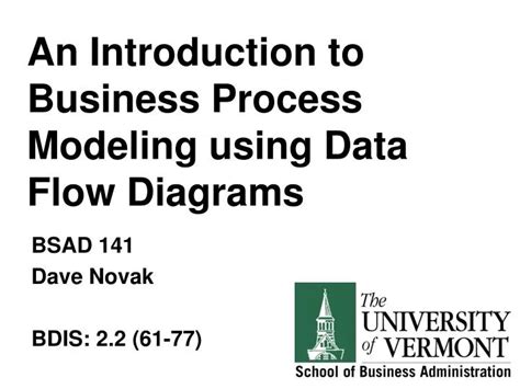 Ppt An Introduction To Business Process Modeling Using Data Flow