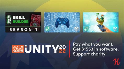 humble software bundle learn to make games in unity 2022