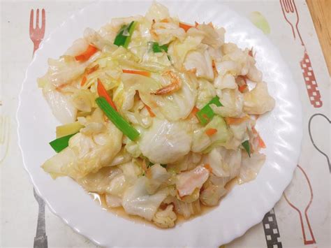 櫻花蝦炒高麗菜 by amy的料理食堂 愛料理