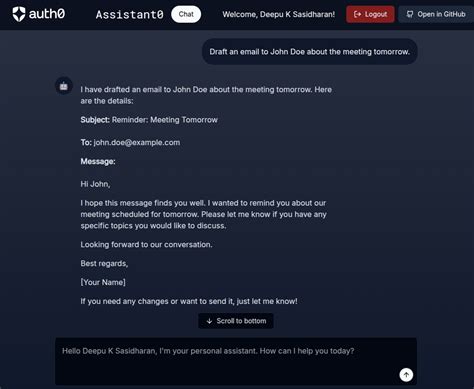 Build An Ai Assistant With Langgraph Vercel And Nextjs Use Gmail As A Tool Securely