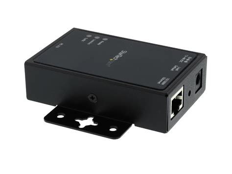 StarTech Com NETRS2321P 1 Port RS232 Serial To IP Ethernet Converter Device Server Aluminum