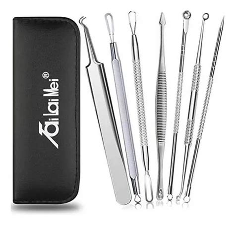 Kit Removedor Espinillas 7 Piezas Acné Facial Mercadolibre