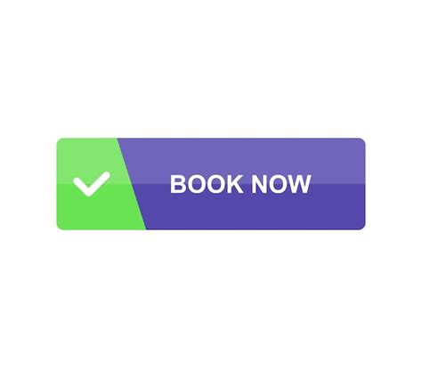 Premium Vector Book Now Button