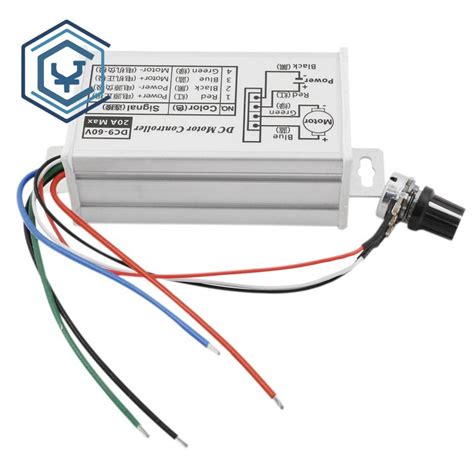DC V PWM DC Motor Speed Control Controller Stepless V V V MAX A Pulse Width