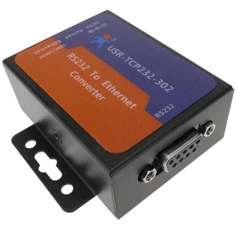 Módulo T24 Rs232 Serie A Ethernet Tcpip Con Carcasa Modelo Usr Tcp232 302 Cablematic