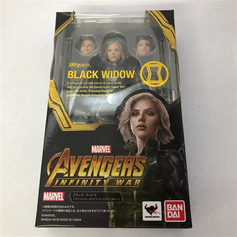 【目立った傷や汚れなし】shfiguarts ブラック・ウィドウ 「アベンジャーズインフィニティ・ウォー」 バンダイ フィギュアの落札情報詳細 ヤフオク落札価格検索 オークフリー