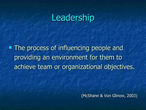 The Relationship Between Transformational Leadership And Organizational Effectiveness Ppt