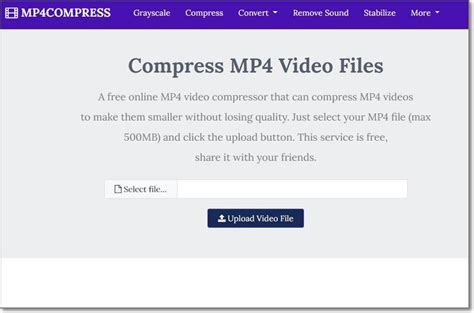 Compress 1GB Video To 10MB Online Free