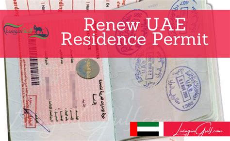 How To Renew Uae Residence Permit Online Gulf Life