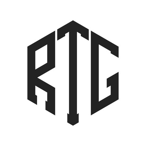 Premium Vector Rtg Logo Design Initial Letter Rtg Monogram Logo Using