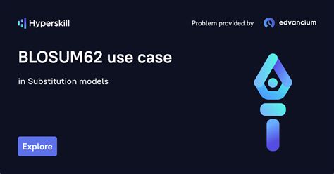 blosum62 use case substitution models hyperskill — learn