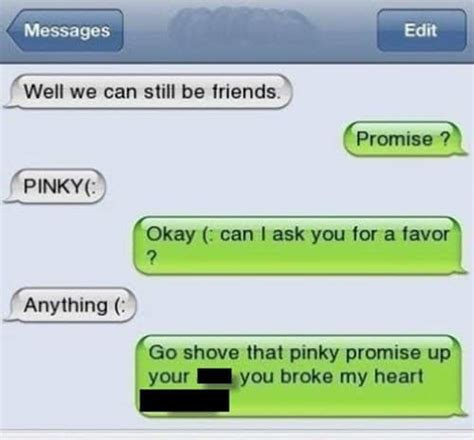 Of The Best And Funniest Text Responses To An Ex