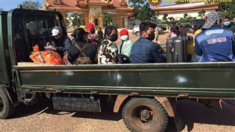 ពលករ ជិត ៤០០ នាក់ ត្រឡប់ មកពី ថៃ កំពុង ធ្វើ ច ត្តា ឡី ស័ក ដើម្បី បង្ការ កូ វីដ ១៩ Tnaot